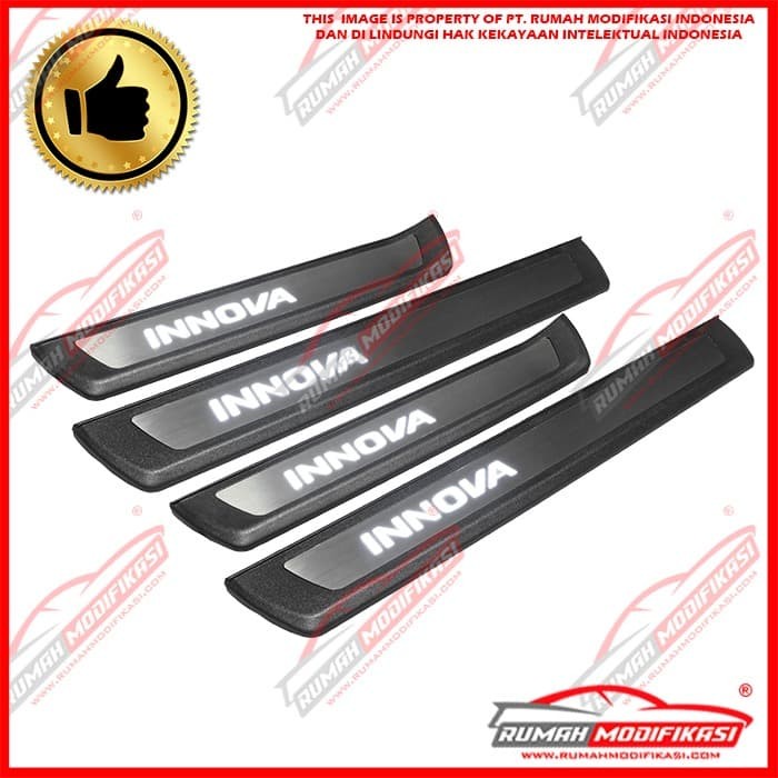 Jual DOOR SILL PLATE - SILL PLATE PINTU - TOYOTA INNOVA 2016-ON - LED