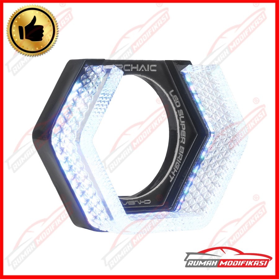 Jual Shroud Hexagon Style - Archaic RGB Shroud - 2.5 Inch - RGB ...