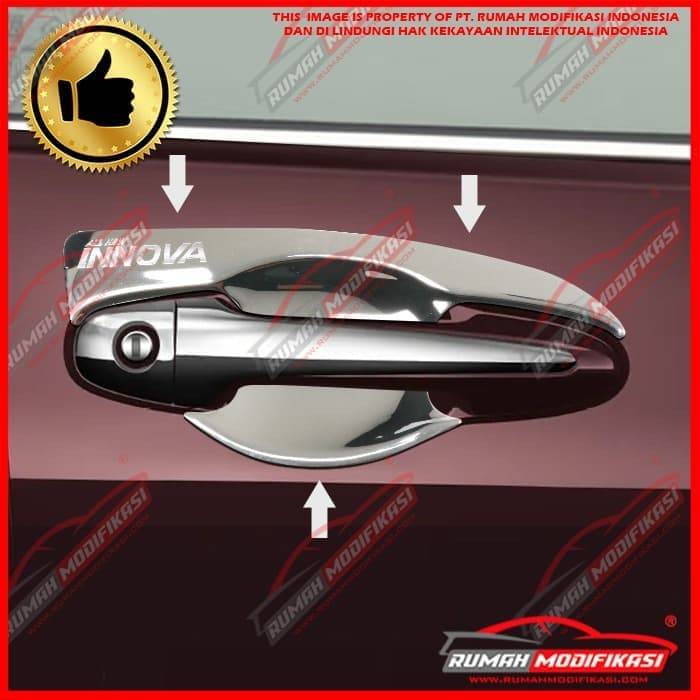 Jual OUTER DOOR HANDLE - MANGKOK HANDLE - TOYOTA INNOVA 2016-ON - CHROME