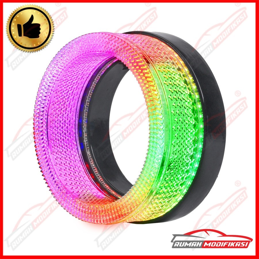 Jual RGB Shroud Round Bulat Style - Archaic RGB Shroud - 2.5 Inch - RGB ...