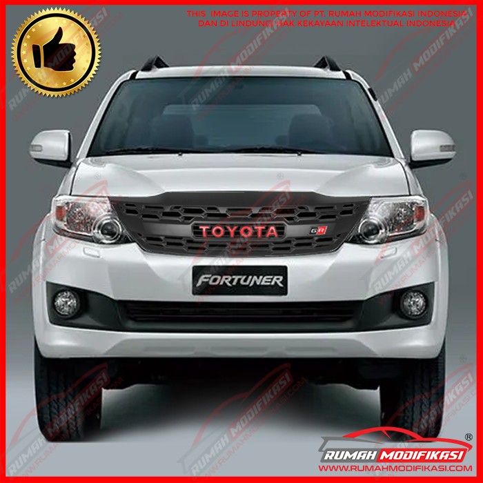 Jual Grill - Toyota Grand Fortuner 2012-2015 - GR - Big Logo