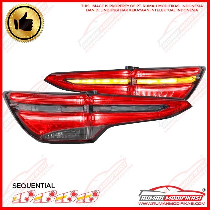 Stoplamp Fortuner 2020 2021 2022 Light Bar Sequential
