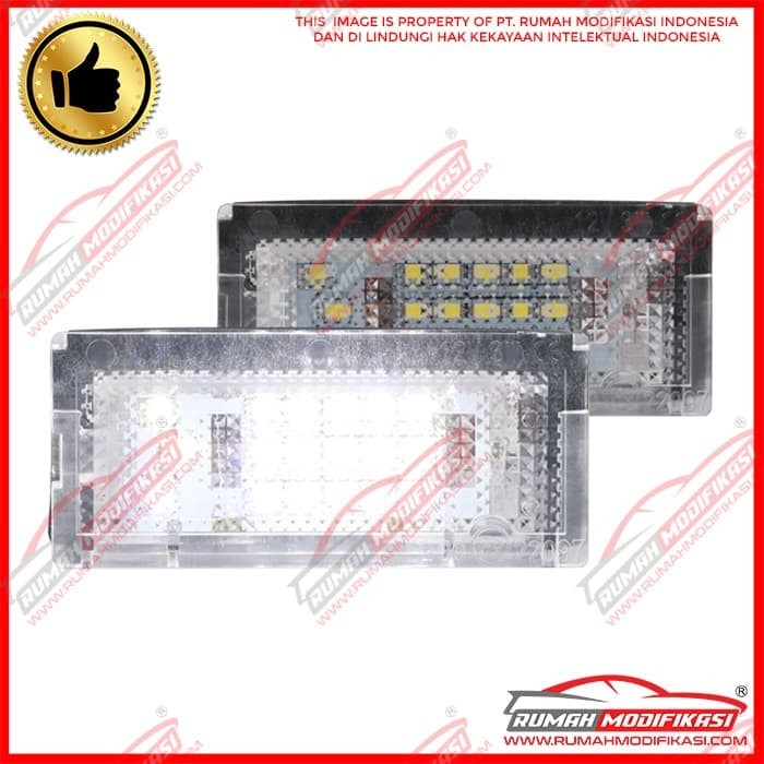 Jual LAMPU PLAT NOMOR - BMW E46 1999-2004 - SUPER BRIGHT - PUTIH - LED