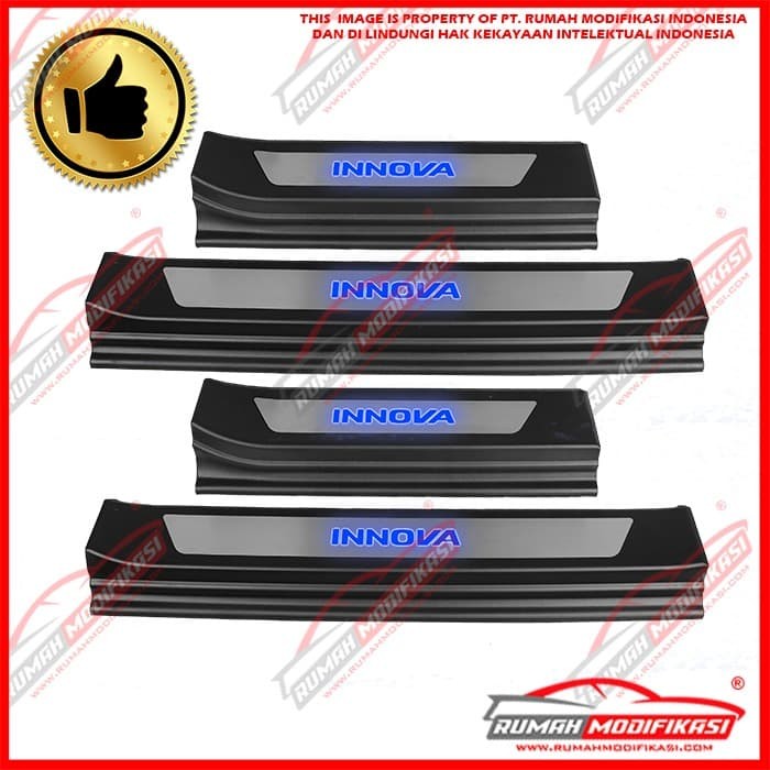 JUAL DOOR SILL PLATE - SILL PLATE PINTU - TOYOTA INNOVA 2016-ON - BIG ...