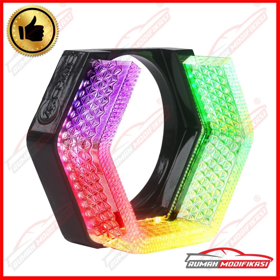 Jual Shroud Hexagon Style - Archaic RGB Shroud - 3 Inch - RGB - Diamond ...