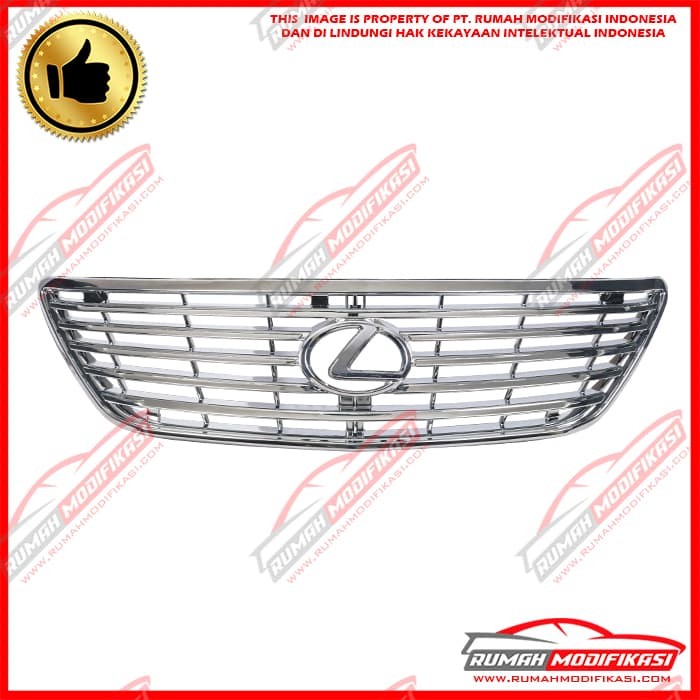 Jual GRILL - LEXUS RX330 2004-2008 - CHROME - TAIWAN - ABS INJECTION