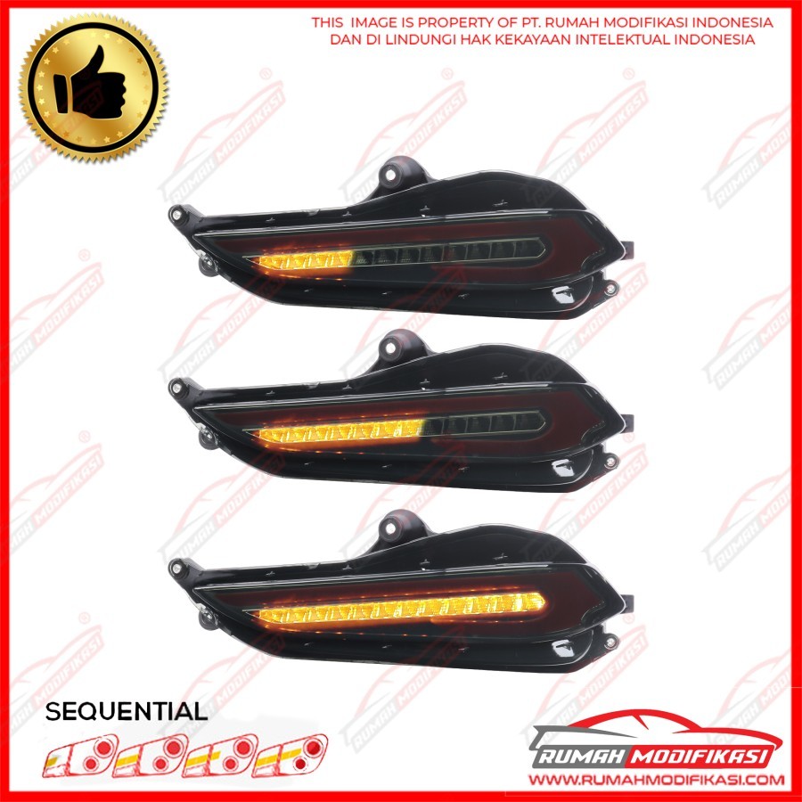 Jual BUMPER LAMP - TOYOTA VIOS 2018-ON - SMOKE - LIGHT BAR