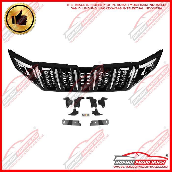Grill Xpander Facelift Cross Carbon Original Hitam