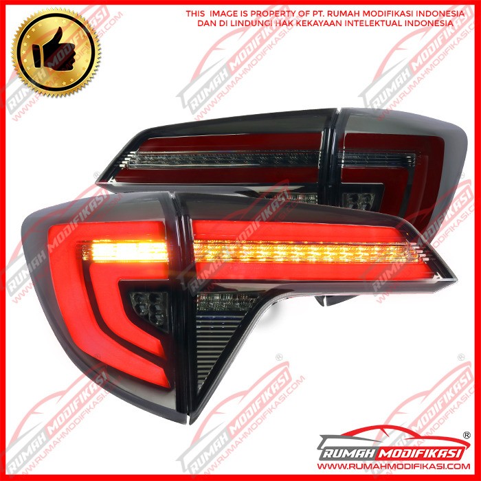 Jual STOP LAMP - HONDA HRV 2015-ON - LIGHT BAR - LED - SEQUENTIAL - SMOKE