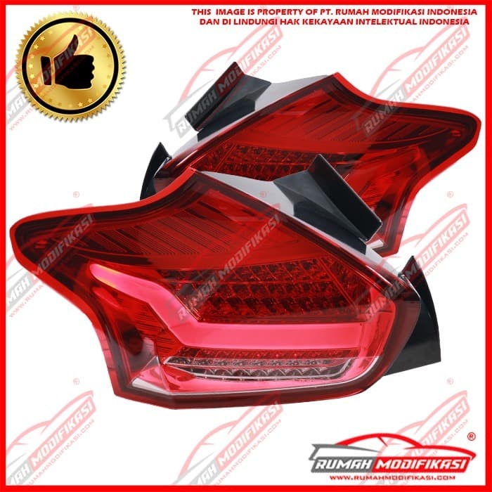 Jual STOP LAMP - FORD FOCUS 2011-2014 - LIGHT BAR - LED - RED CLEAR