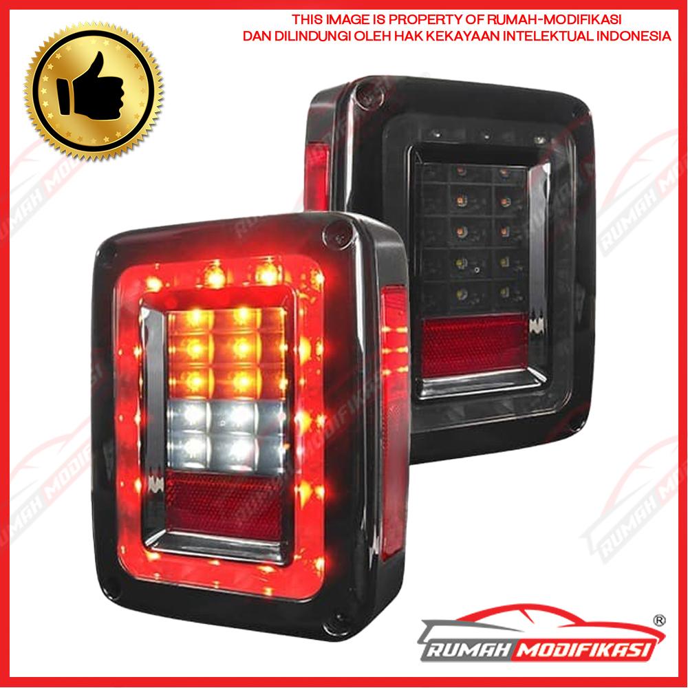 Jual STOP LAMP - JEEP WRANGLER JK - RUBICON 2007-2017 - LED - ALL SMOKE