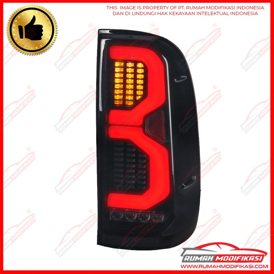 Jual STOP LAMP - TOYOTA HILUX VIGO 2002-2014 - LED - LIGHT BAR - SMOKE
