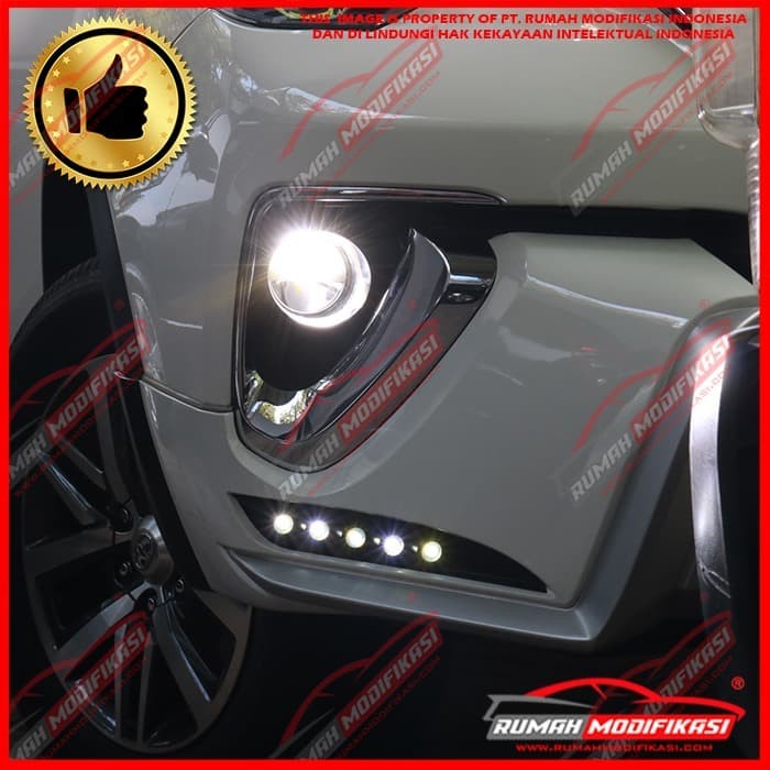 Lampu Foglamp Innova Reborn 2016 LED 3 Warna