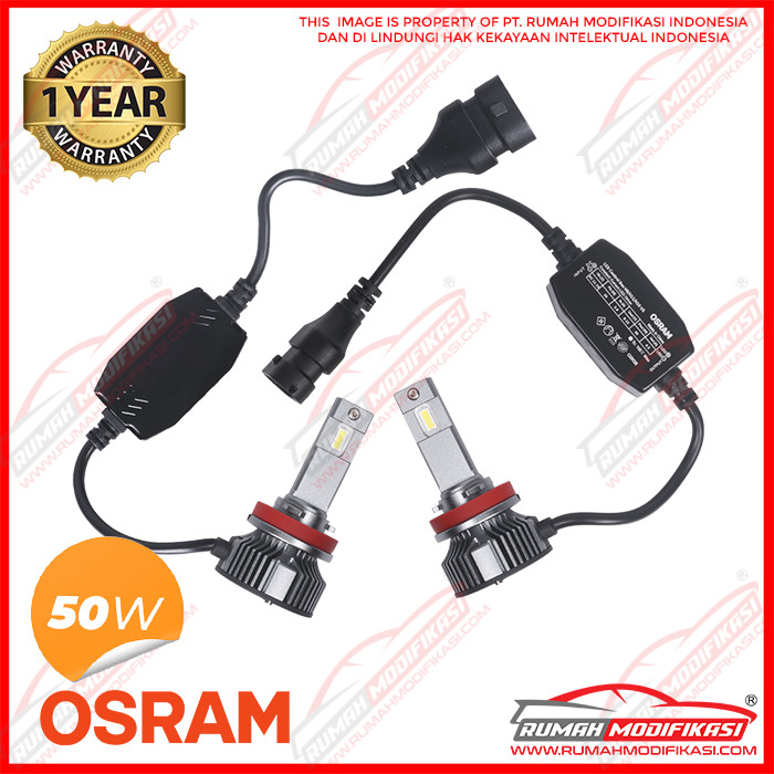 Jual OSRAM - LED HEADLIGHT - H8-H11-H16 - PREMIUM - 6000K PUTIH - 50W