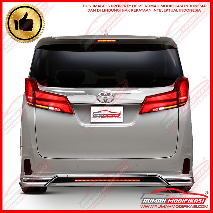 Jual STOP LAMP - TOYOTA ALPHARD 2015-2023 - LIGHTBAR-SEQUENTIAL-RED CLEAR