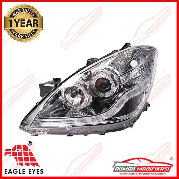Jual HEAD LAMP - TOYOTA AVANZA 2006-2011 - ANGEL EYES - STARLINE - CHROME