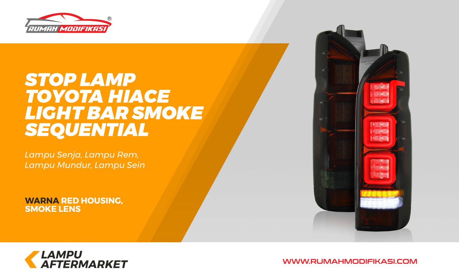 Stop Lamp Sequential Hiace, Piknik Keluarga Jadi Stylish Dan Aman ...