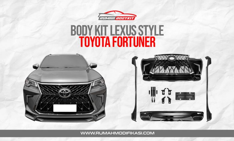 Gres Tampilan 2021, Body Kit Lexus Style Toyota Fortuner | Rumah Modifikasi