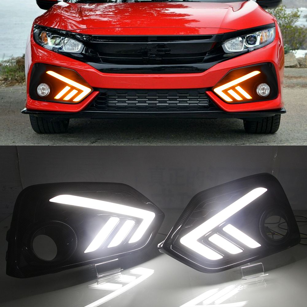 Glowing Budget Sejutaan : DRL Honda Civic, Lambo Dan Mustang Design